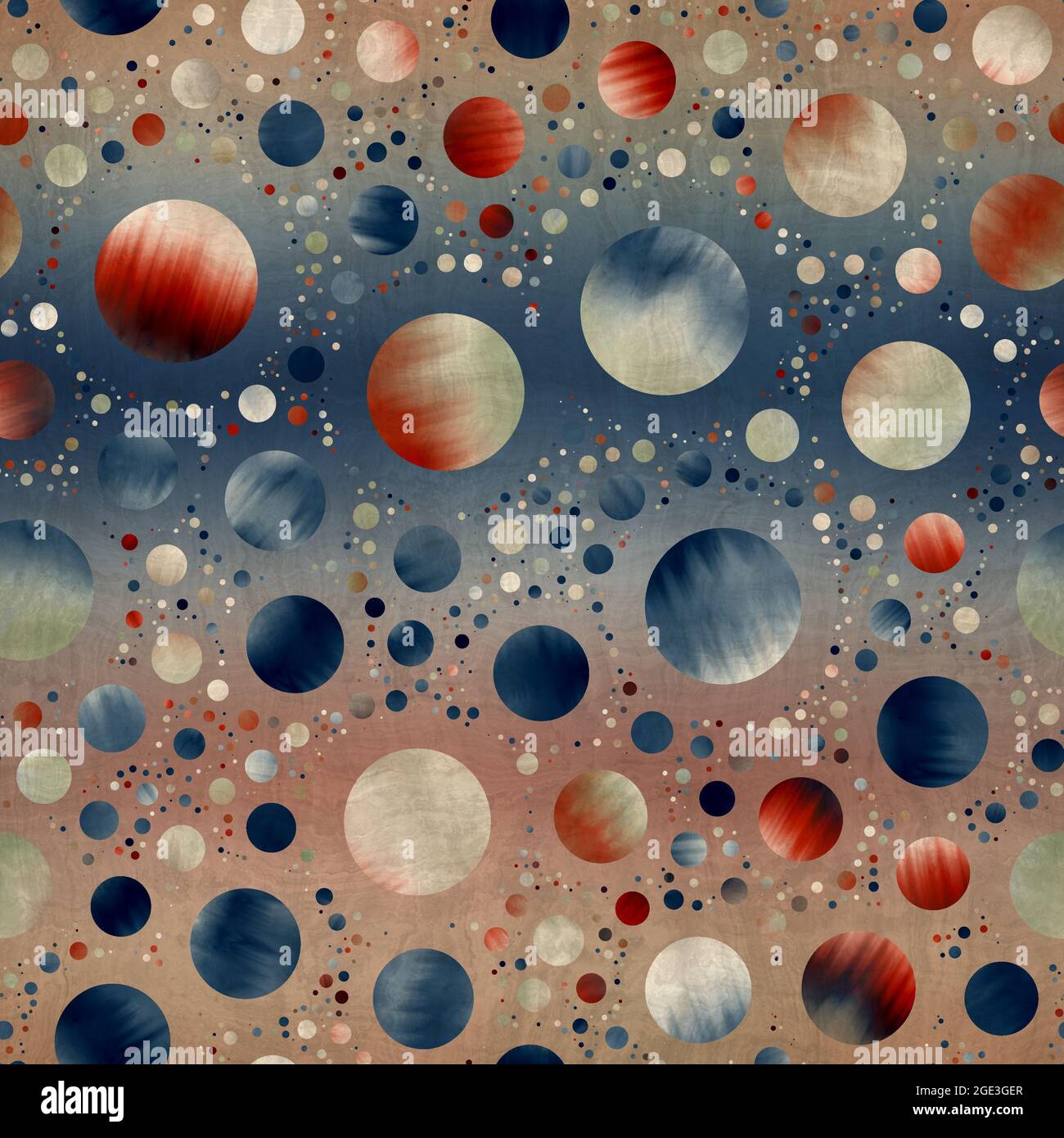 Seamless abstract textured circle pattern for surface print Stock Photo ...