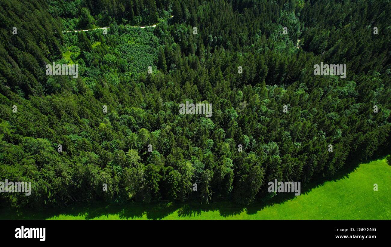 Aerial panoramic view lumber hi-res stock photography and images - Alamy