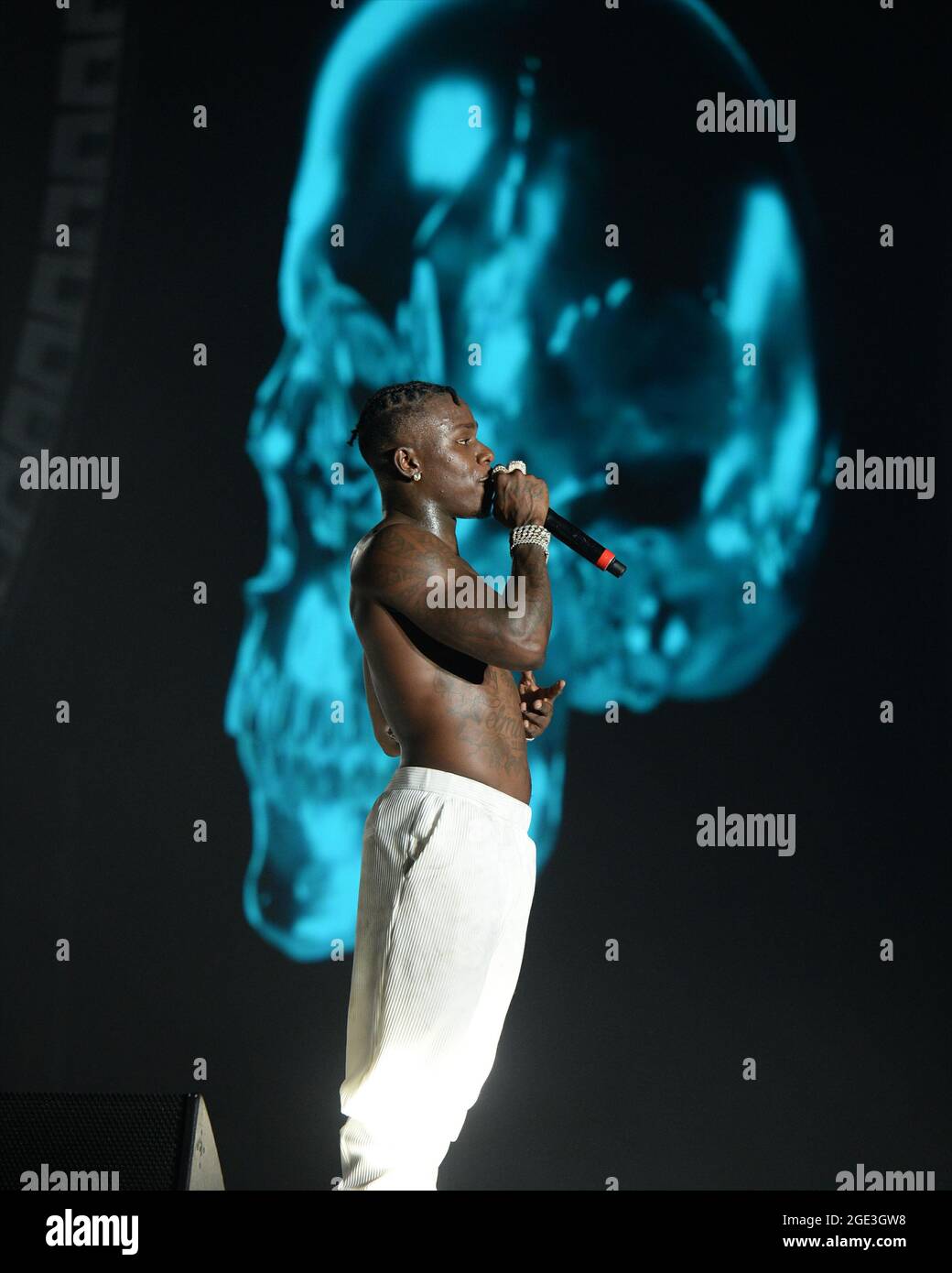 Miami - FL - 20210725 Da Baby performs during Rolling Loud Music ...