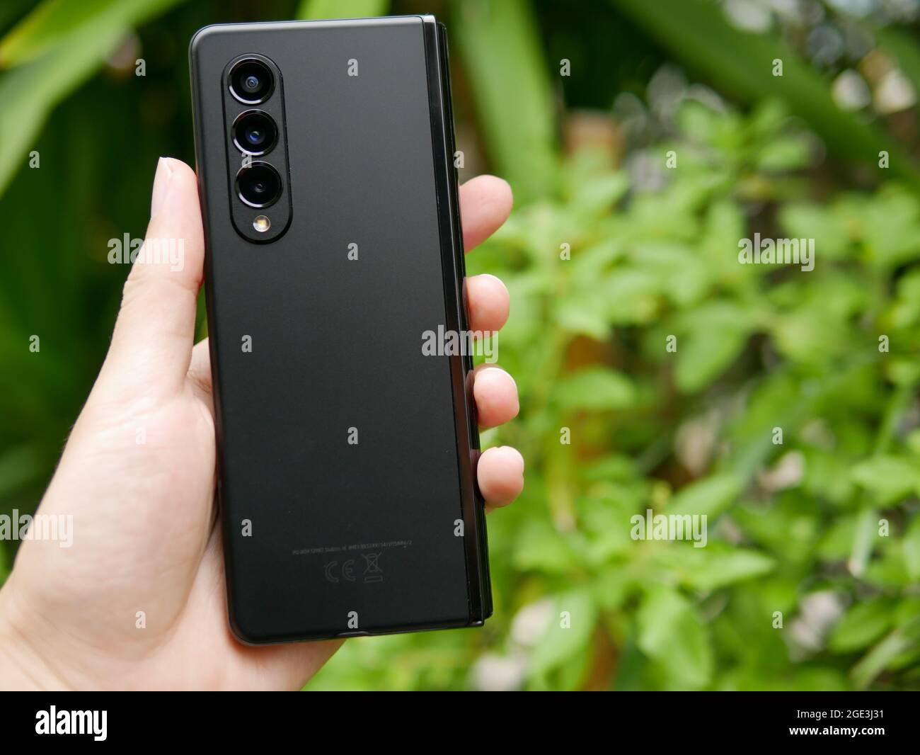 Bangkok, Thailand - August 11, 2021: Samsung officially launches the ...