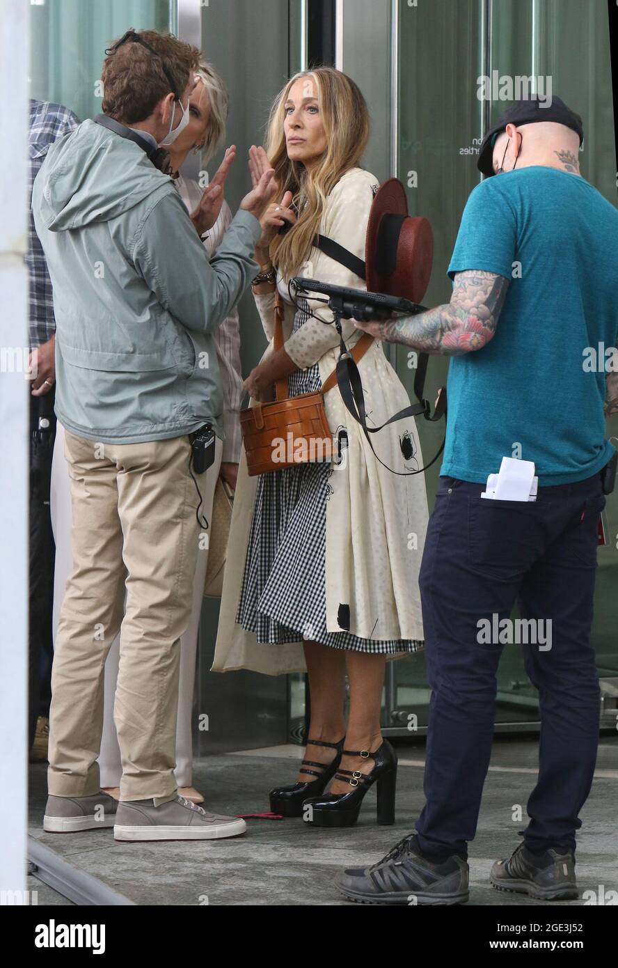 New York - NY - 20210709-Michael Patrick KingJohn Melfi and Sarah ...