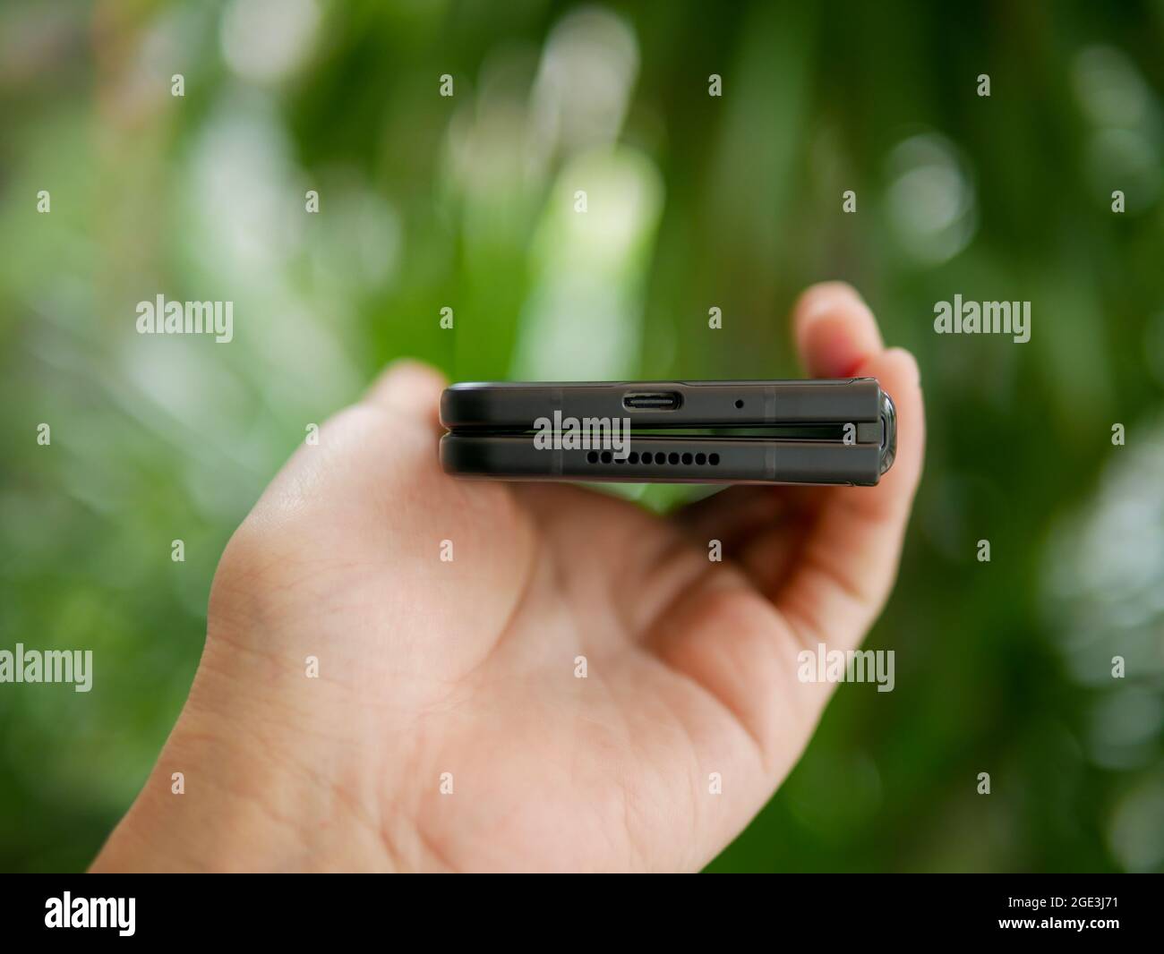 Bangkok, Thailand - August 11, 2021: Samsung officially launches the ...