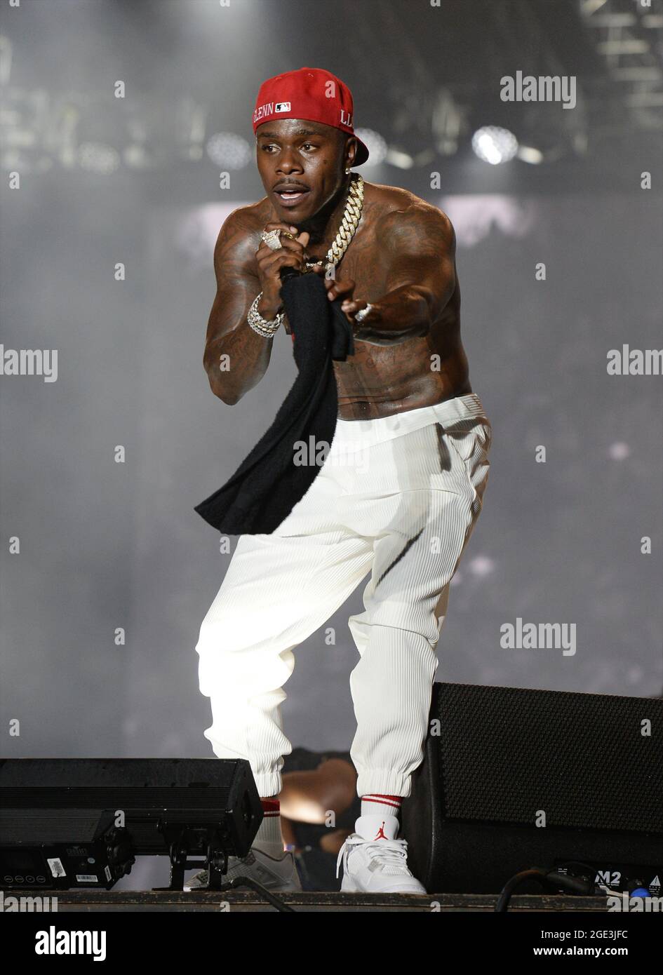 Miami - FL - 20210725 Da Baby performs during Rolling Loud Music ...