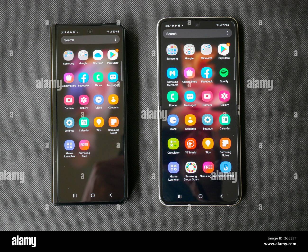 Bangkok, Thailand - August 11, 2021: Samsung officially launches the ...