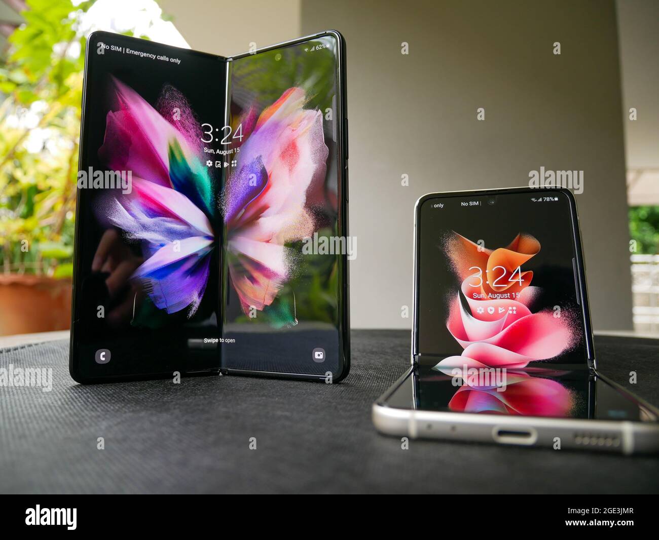 Bangkok, Thailand - August 11, 2021: Samsung officially launches the ...