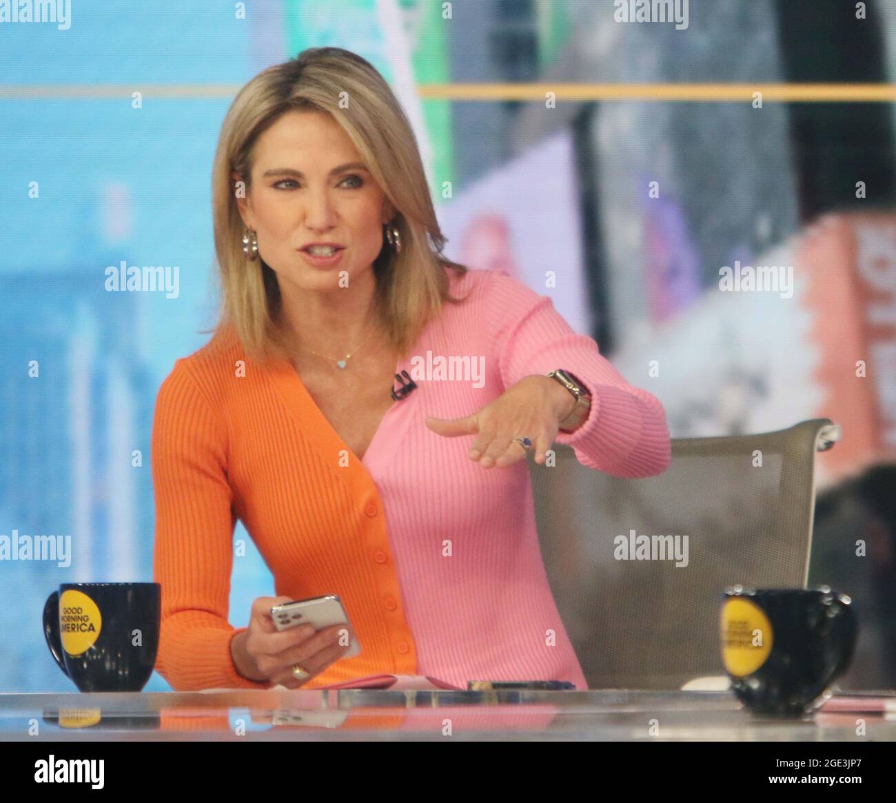 New York - NY - 20210712-Good Morning America Cast During Broadcast ...