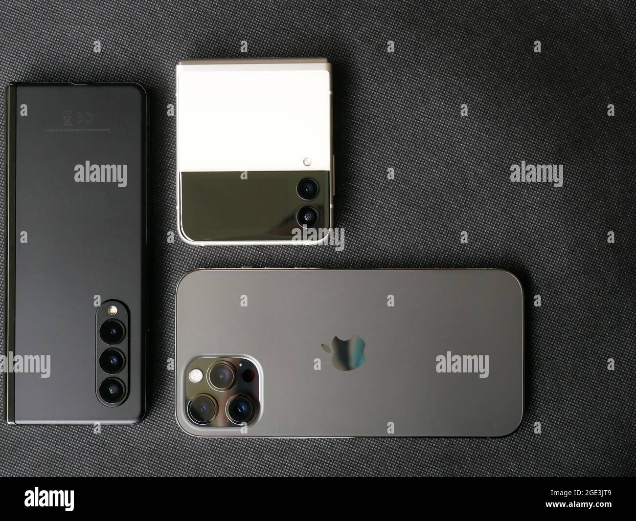 Bangkok, Thailand - August 11, 2021: Samsung officially launches the ...
