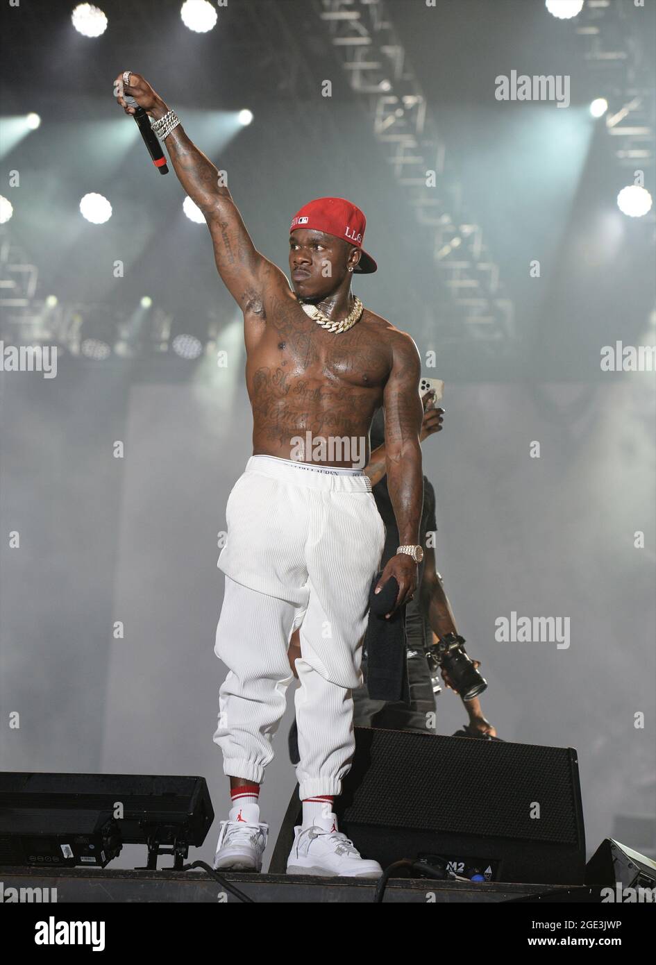 Miami - FL - 20210725 Da Baby performs during Rolling Loud Music ...