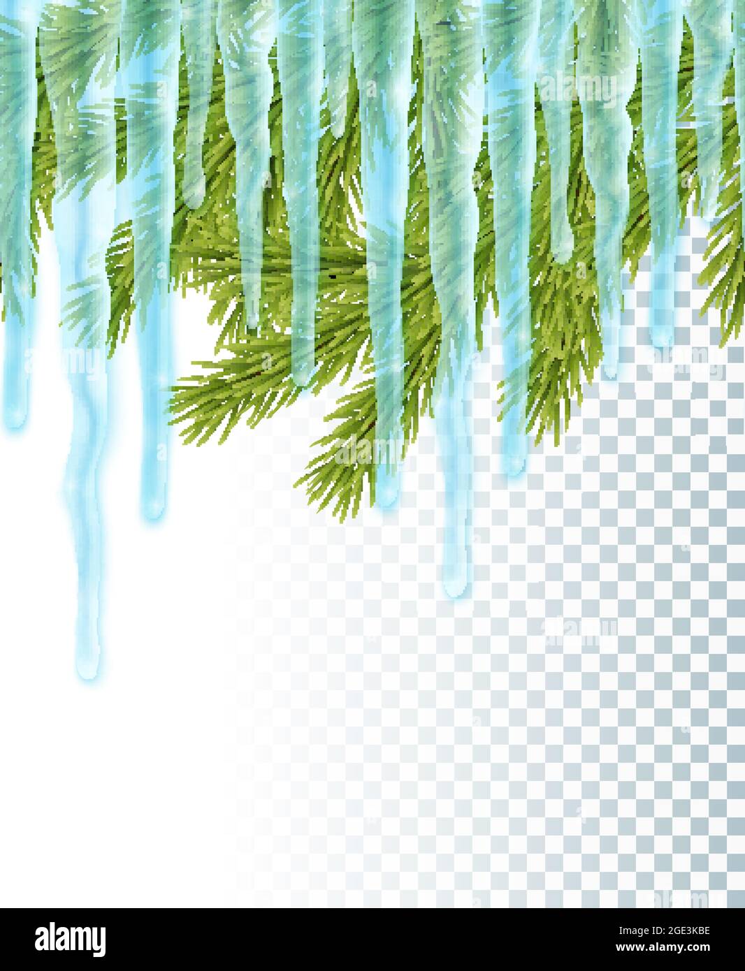 Icicles Border