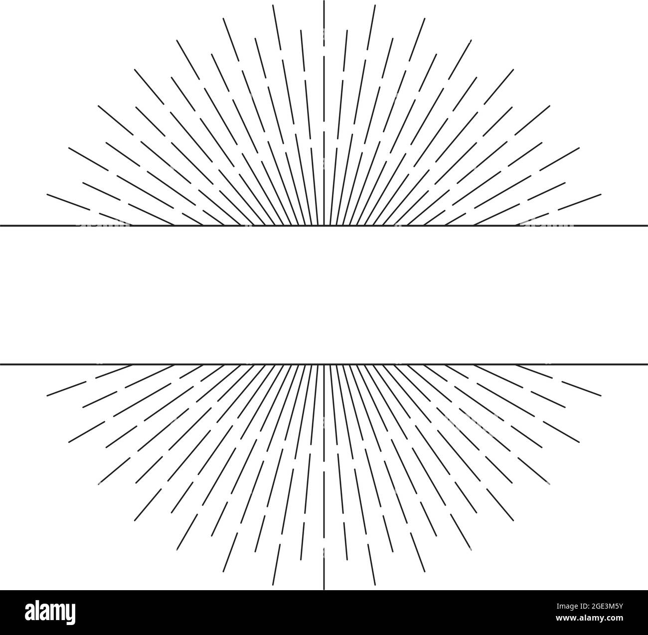 HIPSTER FRAME - SUN RAYS Stock Vector Image & Art - Alamy