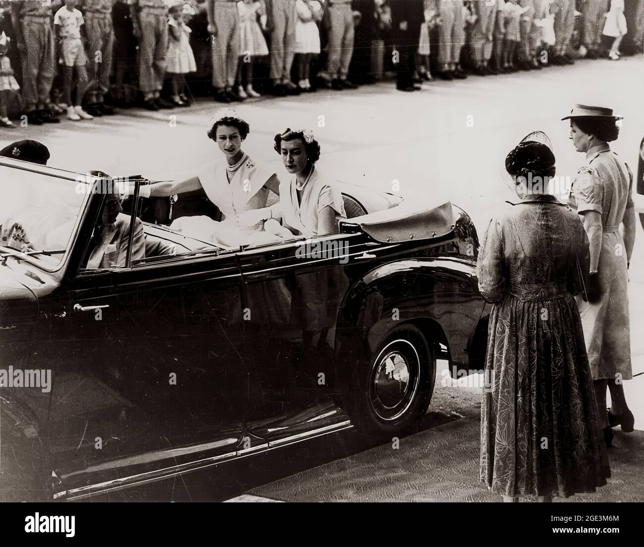 On 3 February 1954 the newly crowned Queen Elizabeth II stepped ashore ...