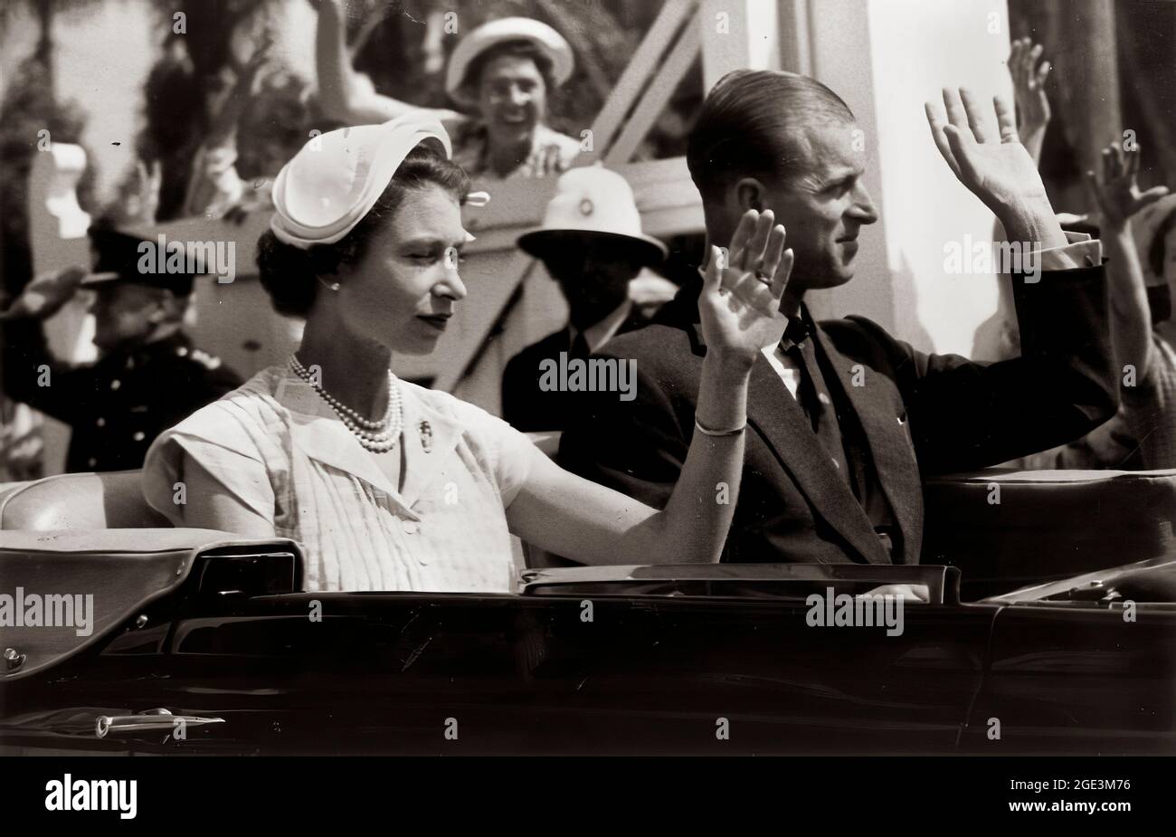 On 3 February 1954 the newly crowned Queen Elizabeth II stepped ashore ...