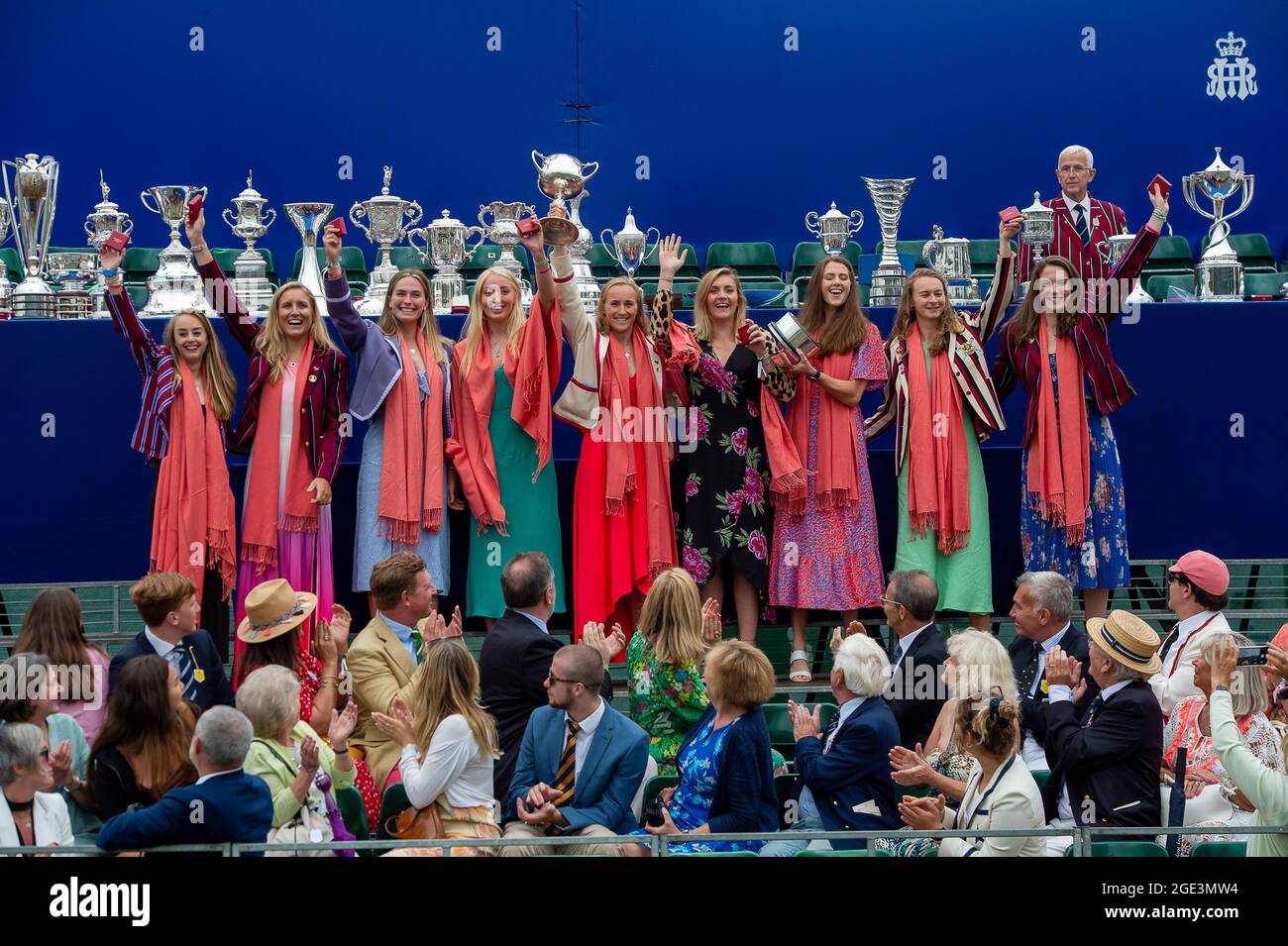 Henley-upon-Thames, Oxfordshire, UK. 15th August, 2021. The Leander ...