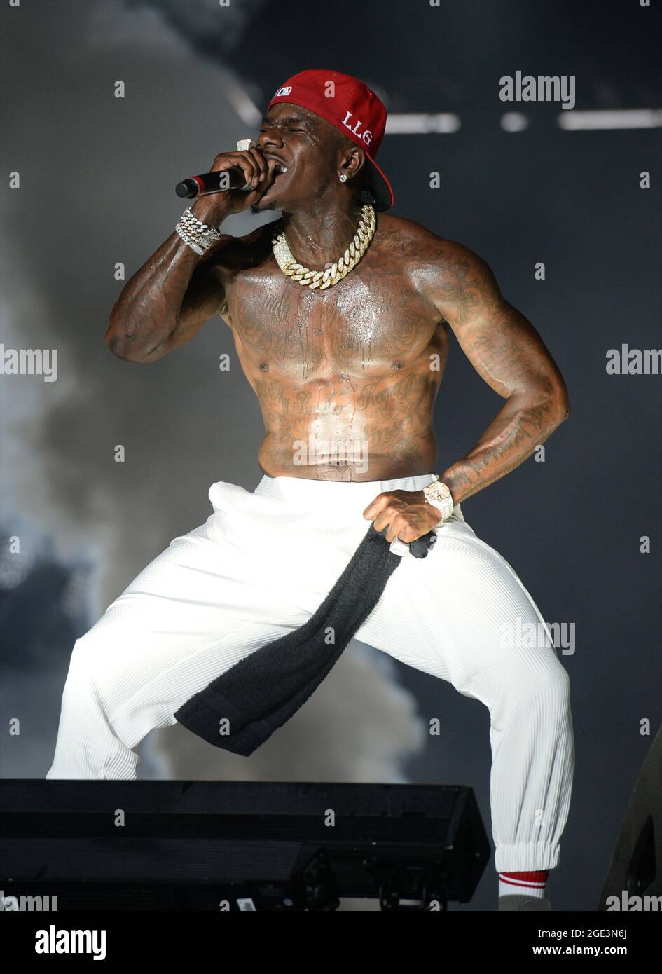 Miami - FL - 20210725 Da Baby performs during Rolling Loud Music ...