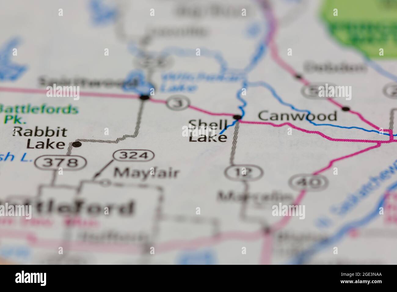 Shell Lake Map at Lynda Tawney blog