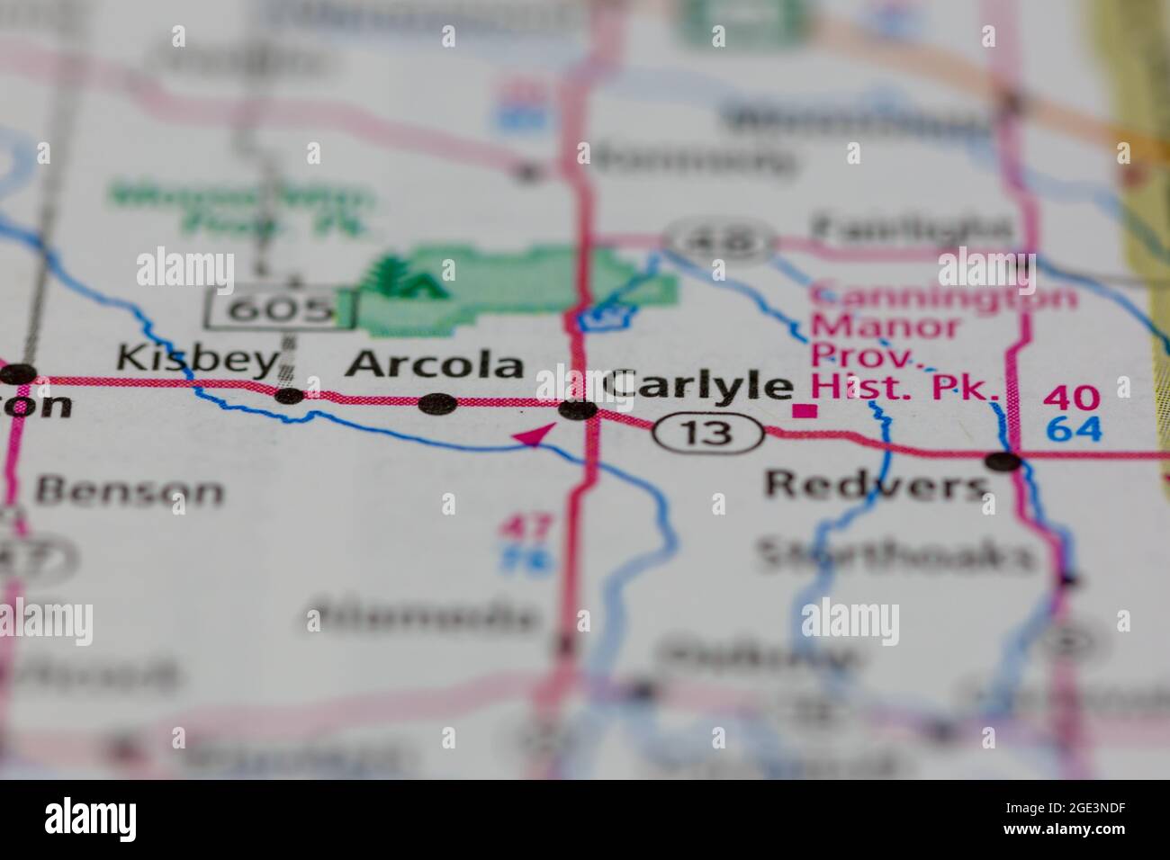 Saskatchewan Road Map