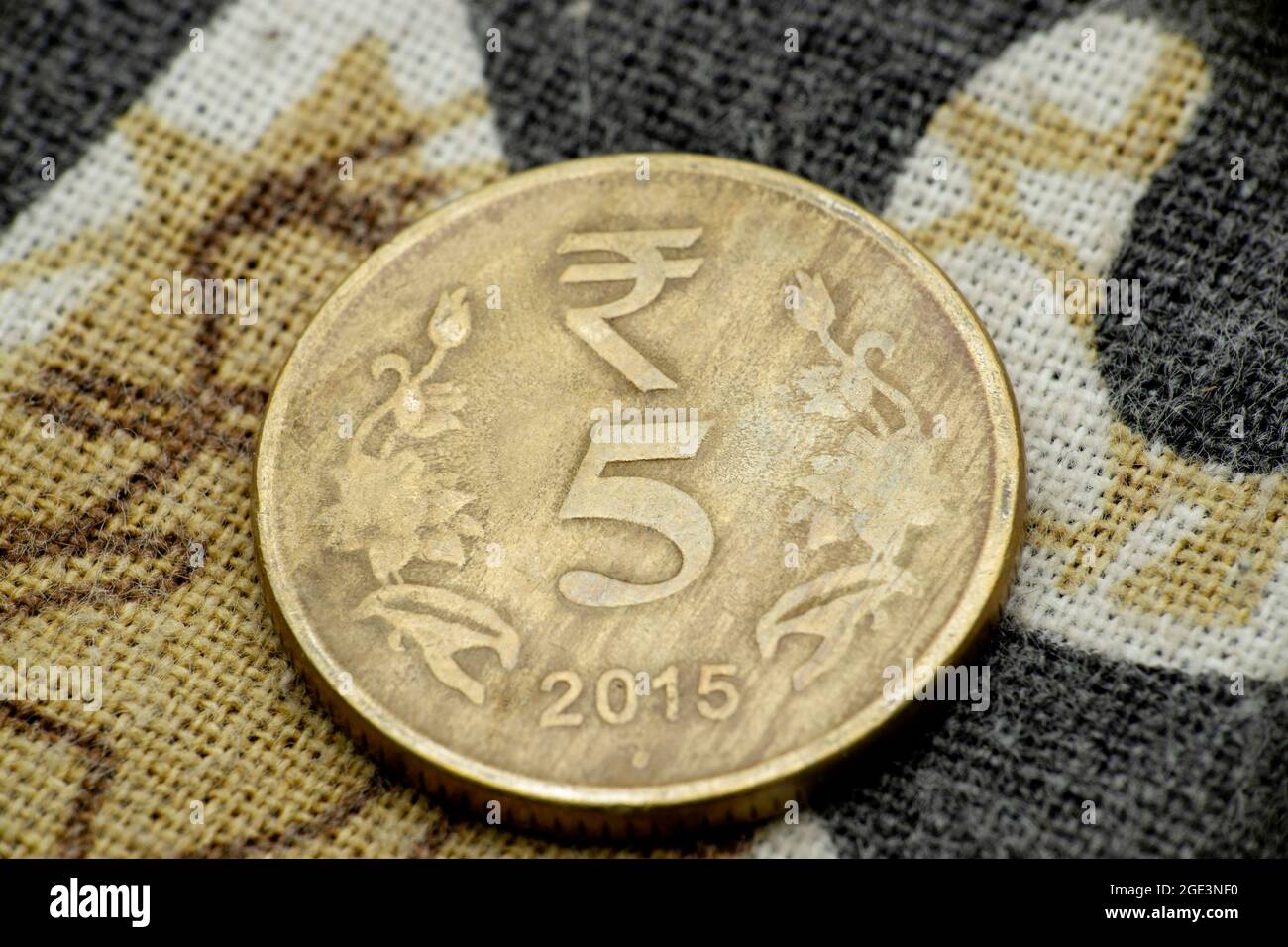 Indian 5 Rupees Coins