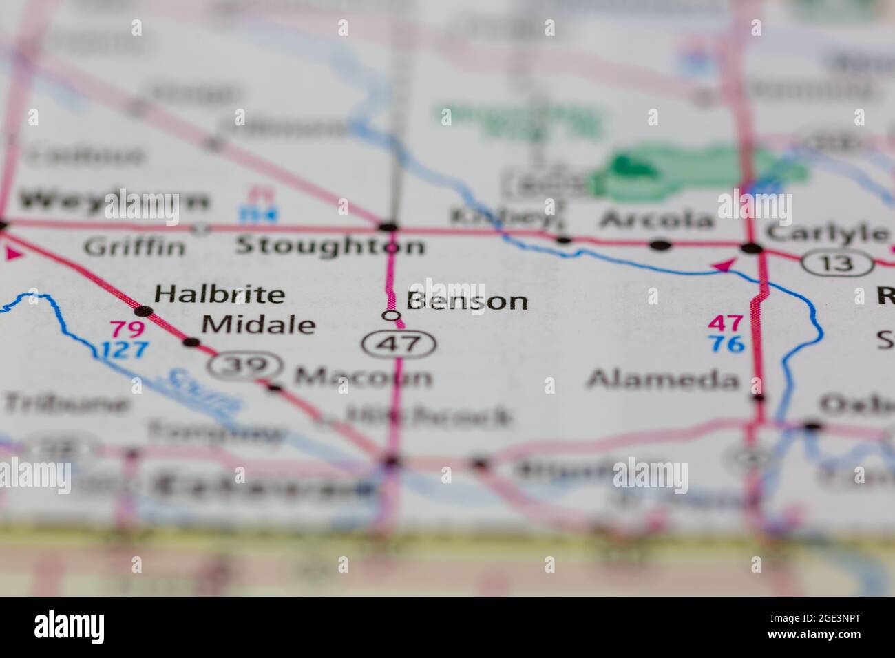 Benson saskatchewan map hi-res stock photography and images - Alamy