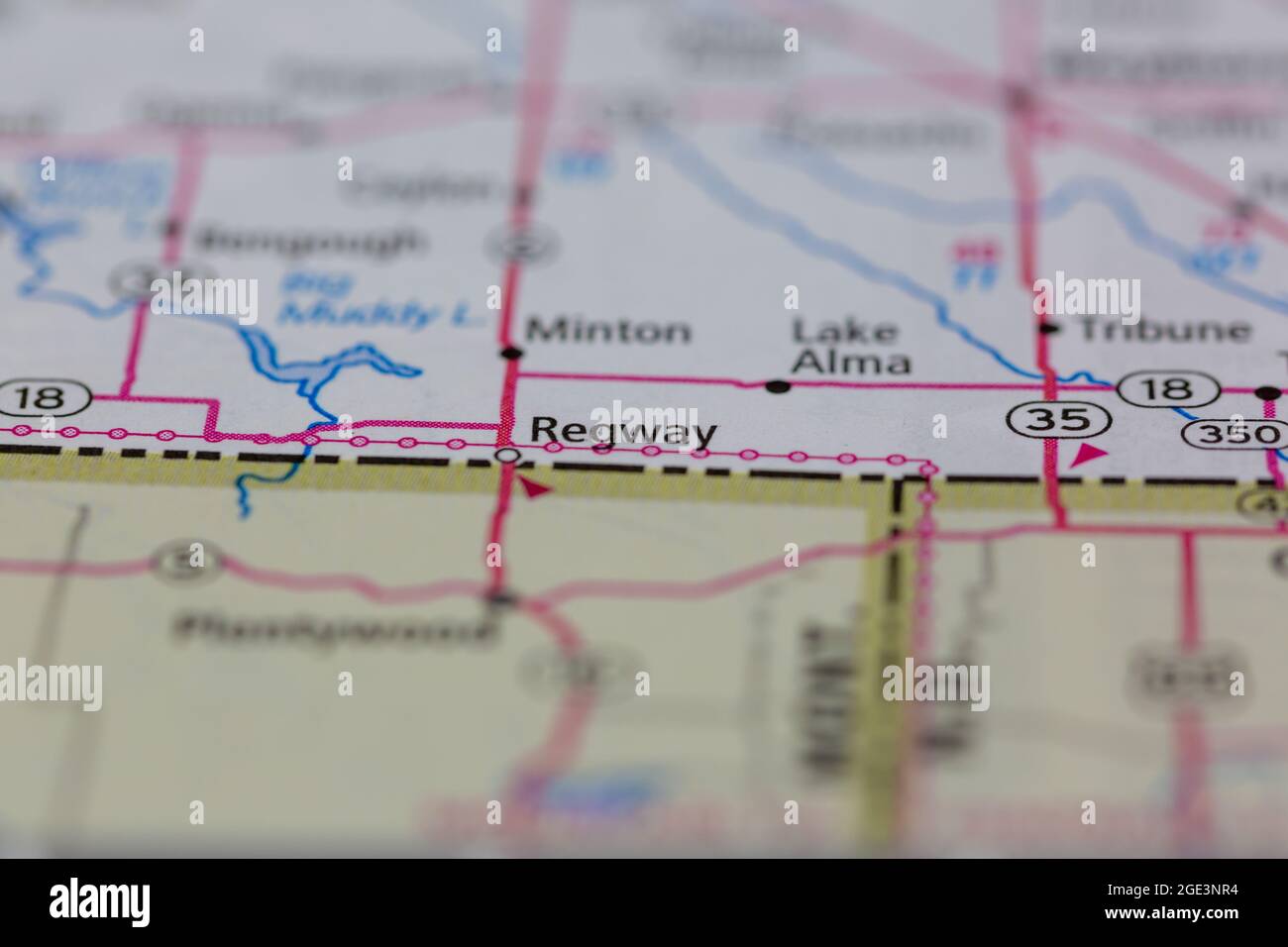 Map of regway saskatchewan hi-res stock photography and images - Alamy