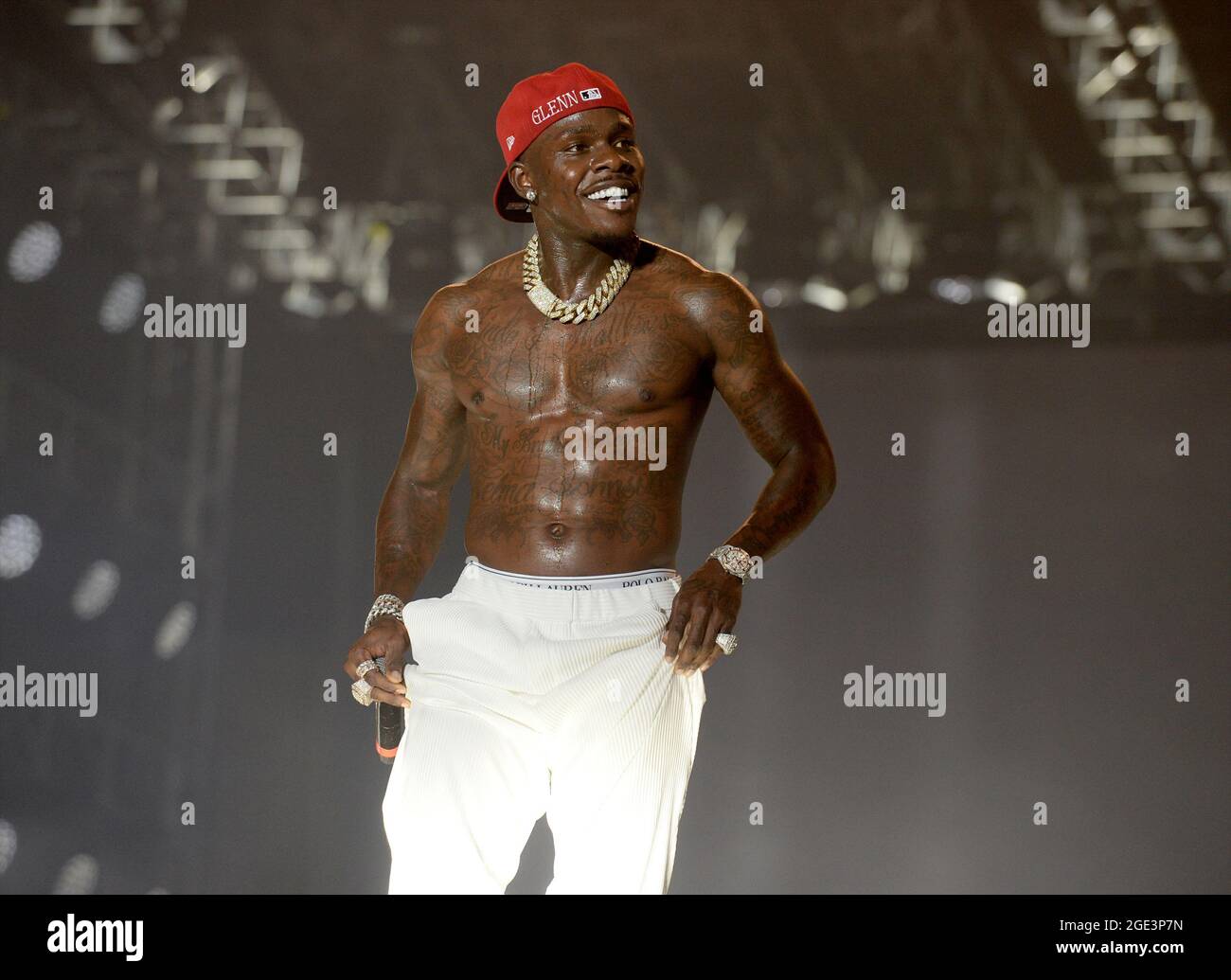 Miami - FL - 20210725 Da Baby performs during Rolling Loud Music ...