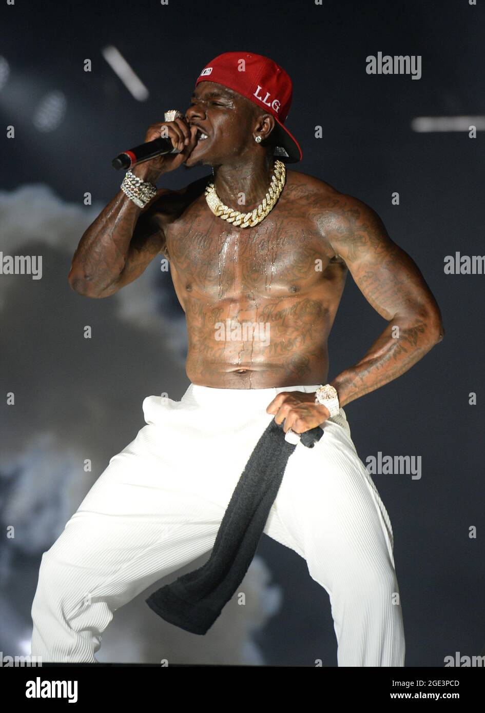 Miami - FL - 20210725 Da Baby performs during Rolling Loud Music ...