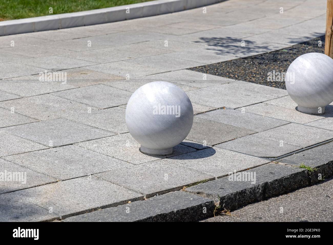 White Marble Ball