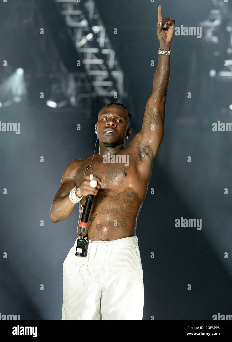 Miami - FL - 20210725 Da Baby performs during Rolling Loud Music ...