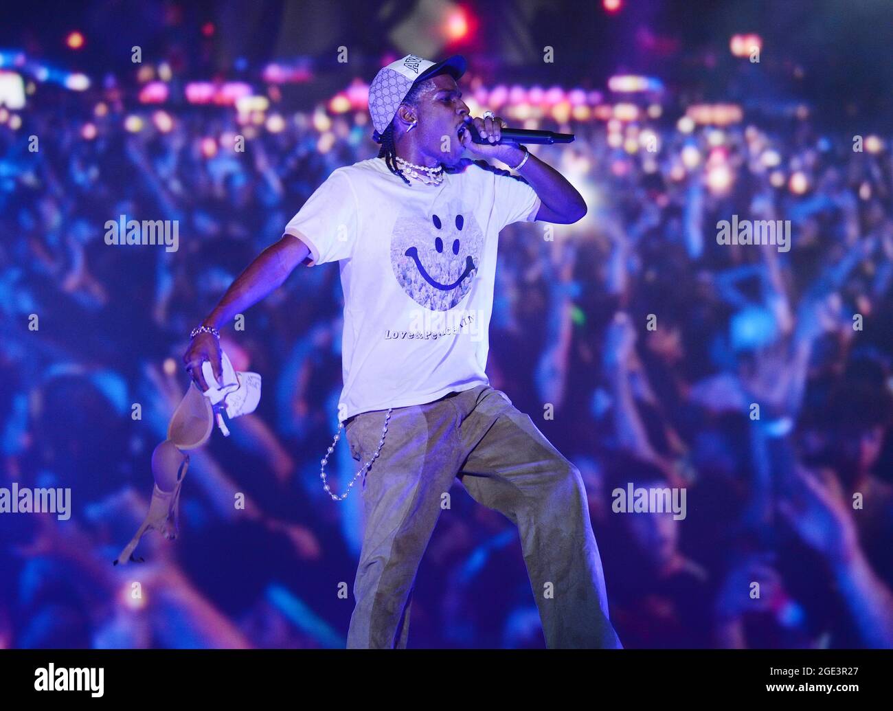 Miami Gardens - FL - 20210723-A$AP Rocky Performs During Rolling Loud ...
