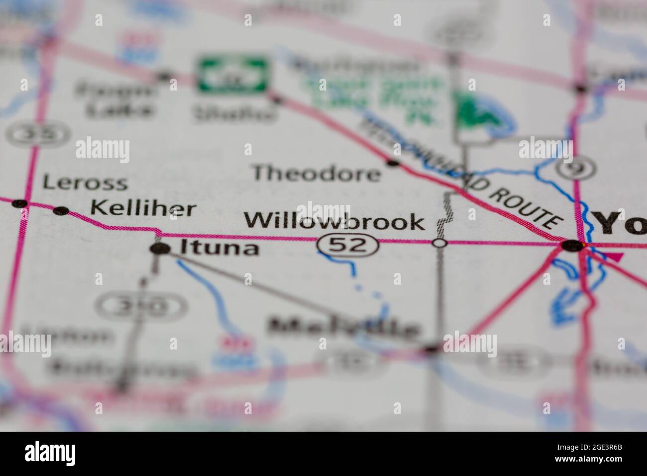 Willowbrook map hi-res stock photography and images - Alamy