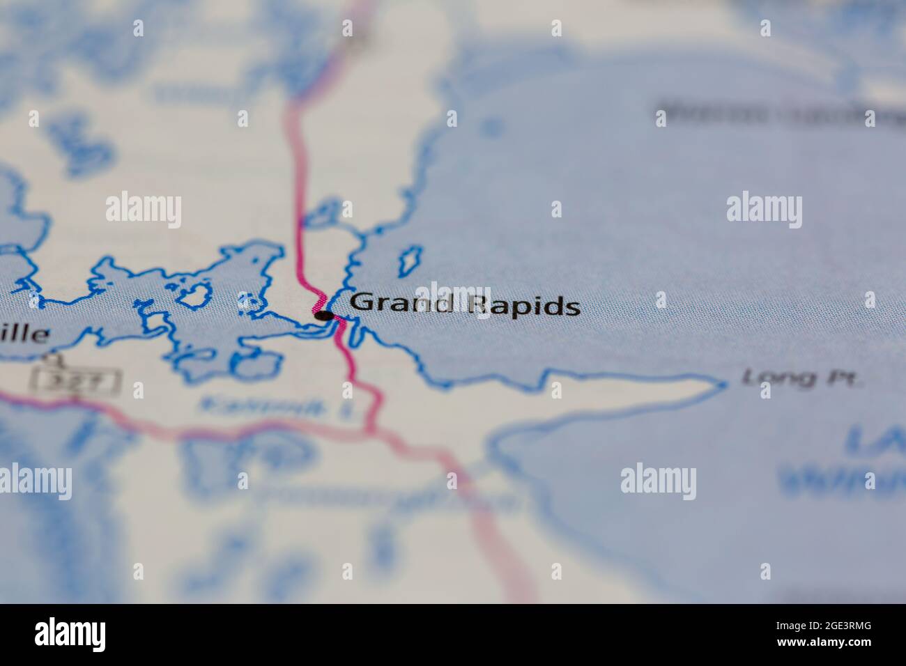 Grand Rapids Wisconsin Map
