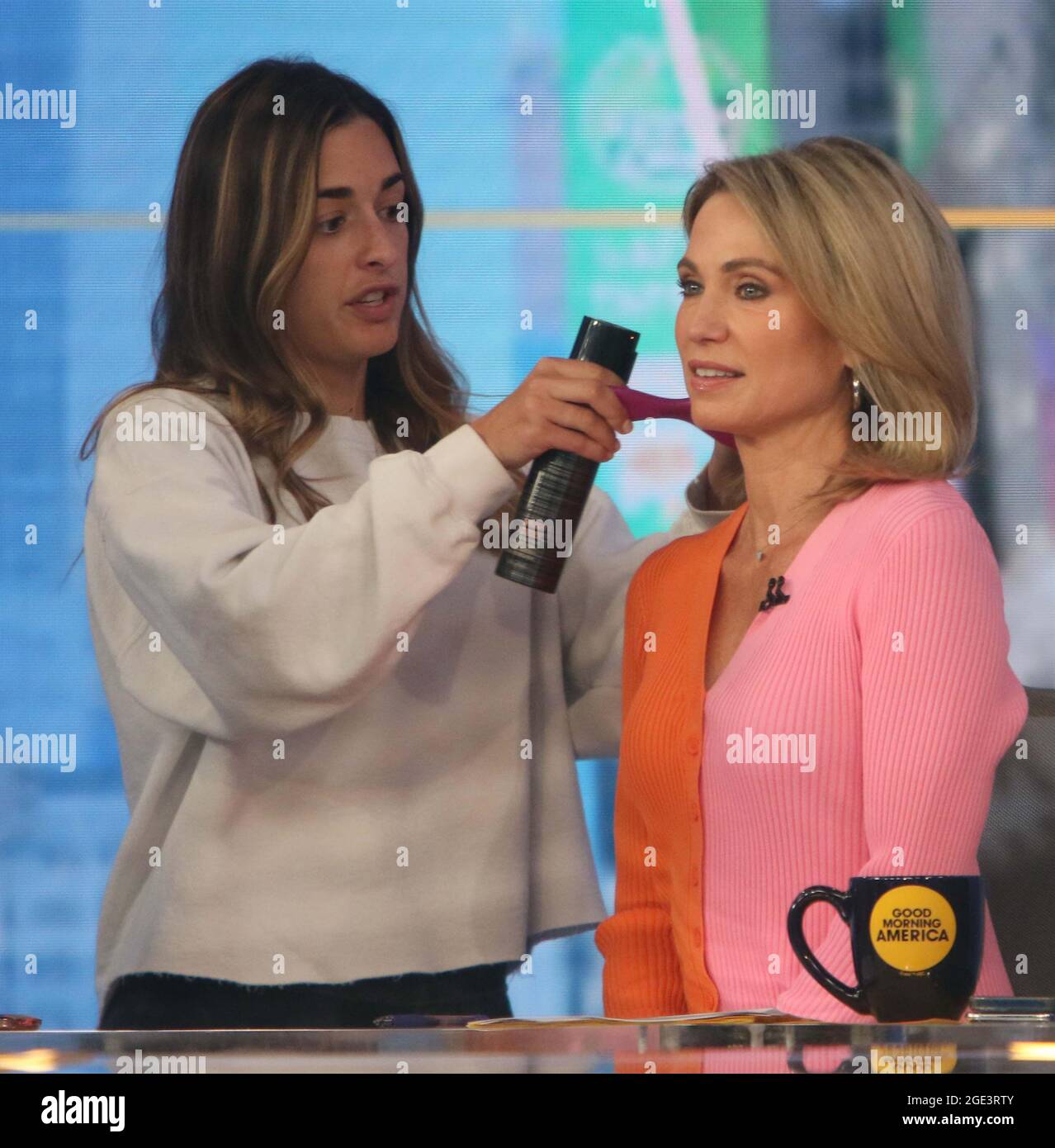 New York - NY - 20210712-Good Morning America Cast During Broadcast ...