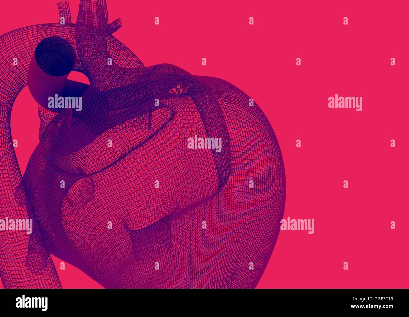 Digital heart hi-res stock photography and images - Alamy