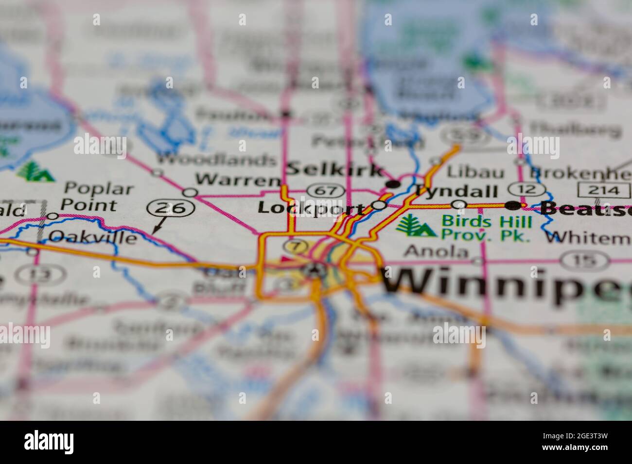 Map of lockport hi-res stock photography and images - Alamy