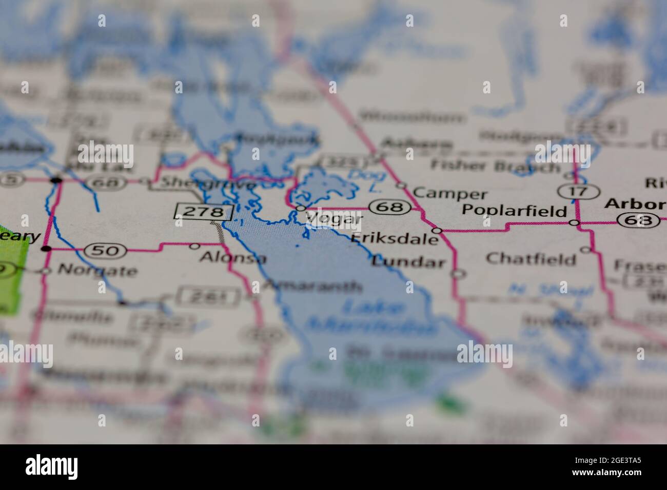 Vogar map hi-res stock photography and images - Alamy