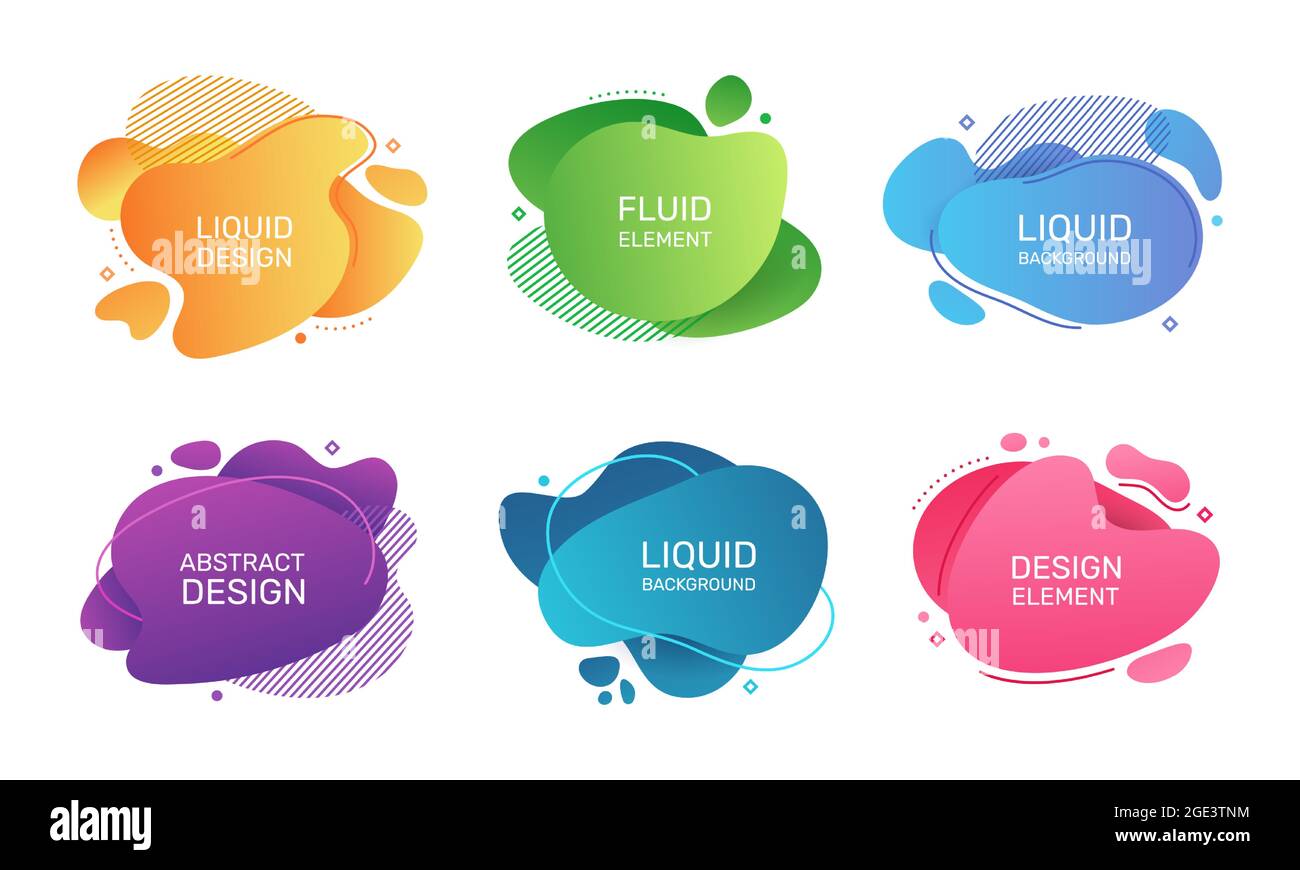 Organic blobs Stock Vector Images - Alamy