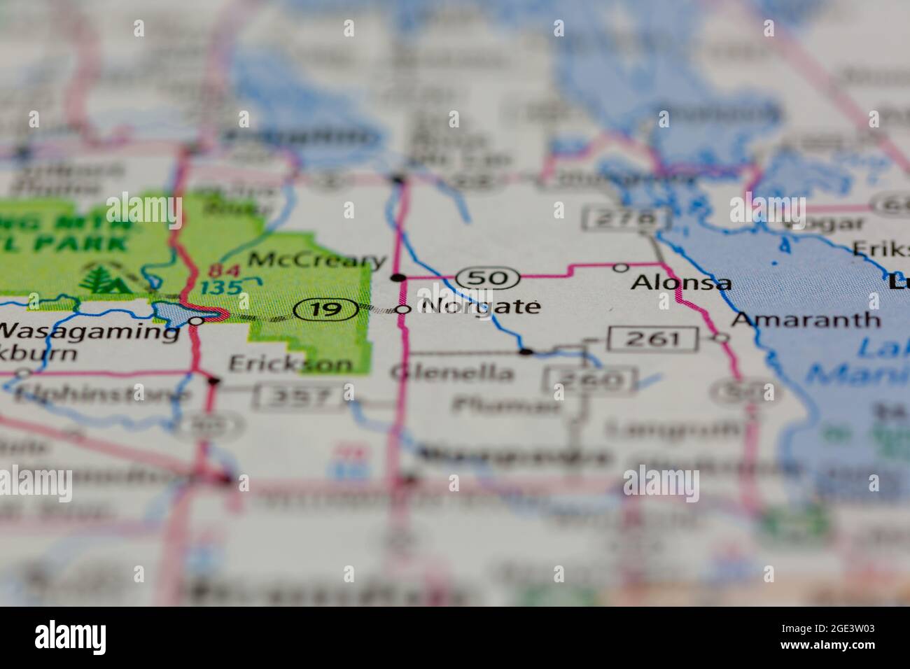 Norgate saskatchewan map hi-res stock photography and images - Alamy