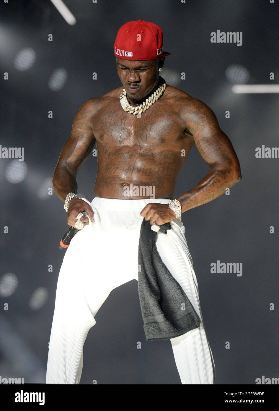 Miami - FL - 20210725 Da Baby performs during Rolling Loud Music ...