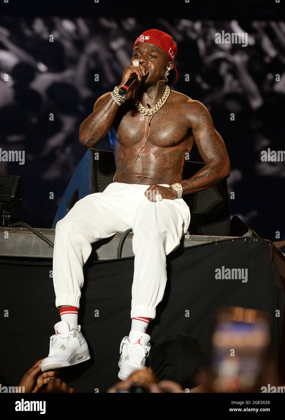 Miami - FL - 20210725 Da Baby performs during Rolling Loud Music ...
