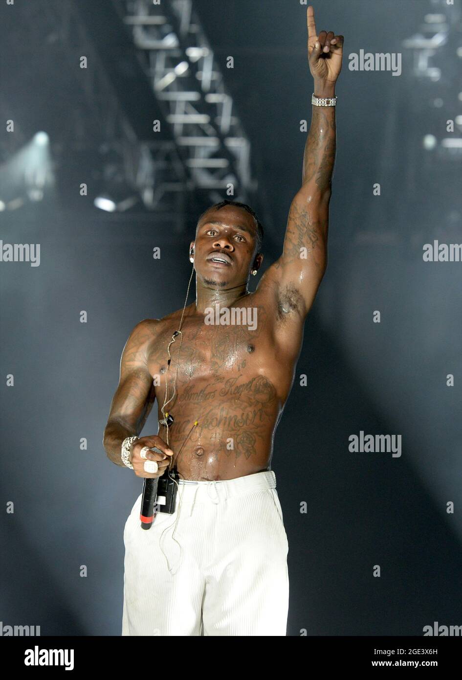 Miami - FL - 20210725 Da Baby performs during Rolling Loud Music ...