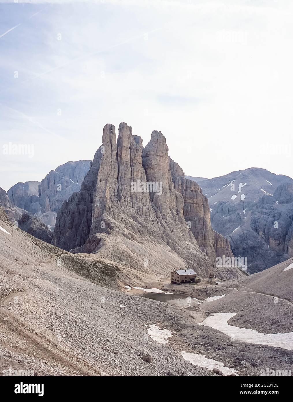 This is the Italian Alpine Club CAI owned Rifugio Gartl-Alberto ...