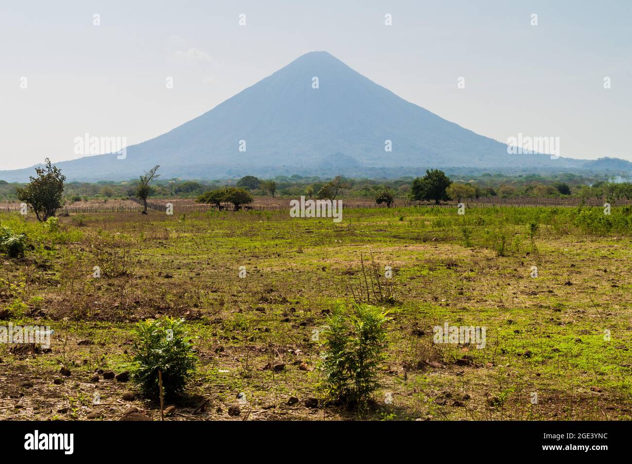 Concepcion volcano on Ometepe island, Nicaragua Stock Photo - Alamy