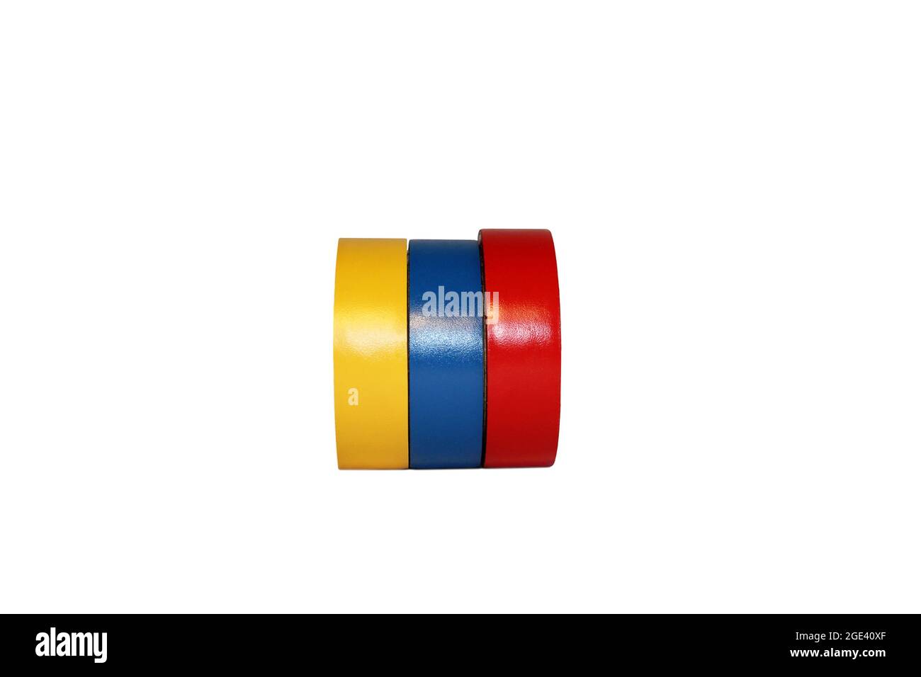 Roll green insulating tape Cut Out Stock Images & Pictures - Alamy