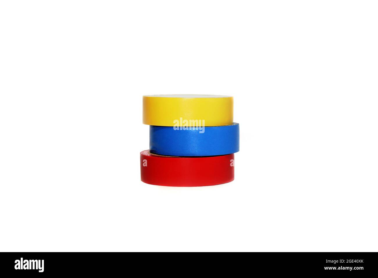 Roll green insulating tape Cut Out Stock Images & Pictures - Alamy