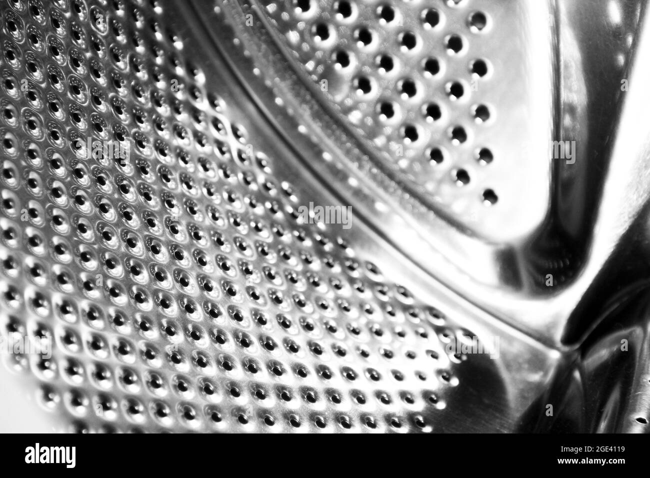 Close-up washing machine drum Stock Photo - Alamy
