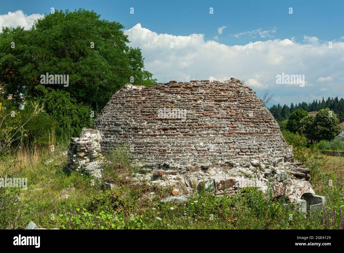 Banya village, Razlog area, archaeological remains of ancient muslim ...