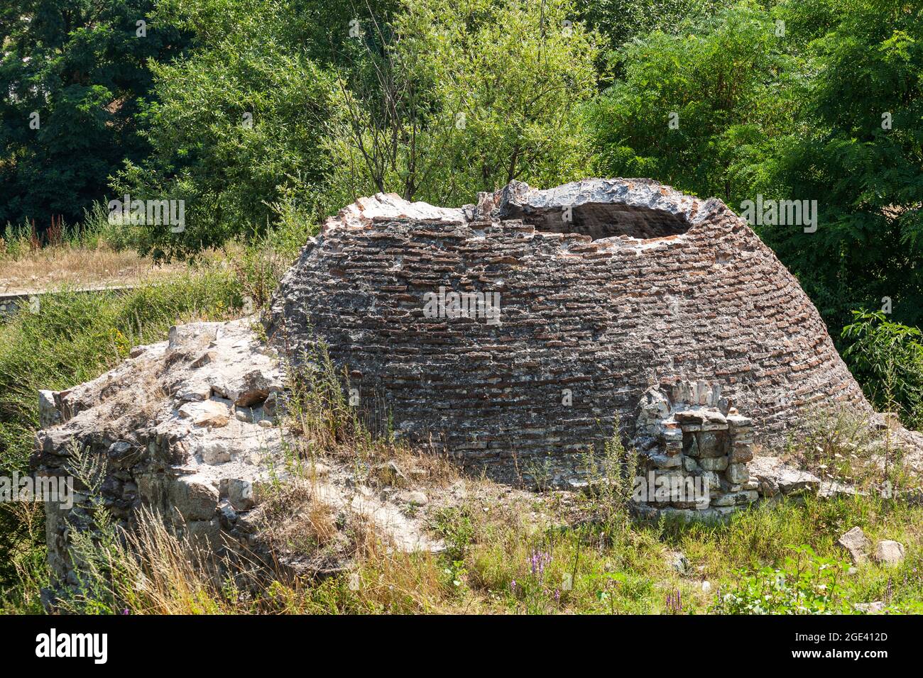 Banya village, Razlog area, archaeological remains of ancient muslim ...