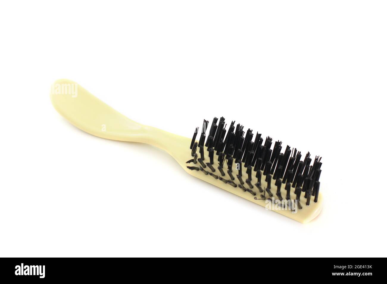 Brush on a white background. Comb Stock Photo - Alamy