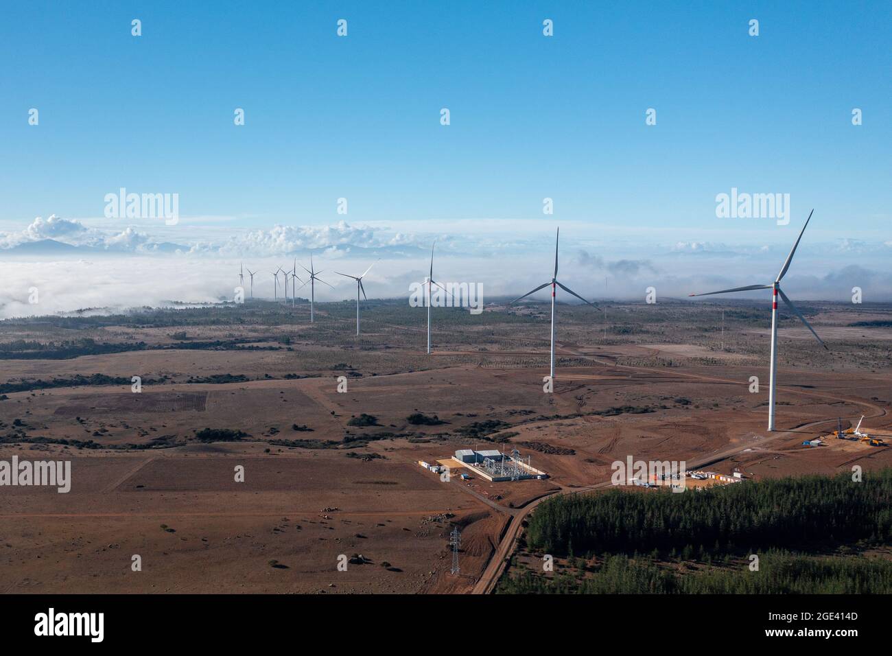 wind farm, chile. renewable energy, save the planet. chile sustentable ...