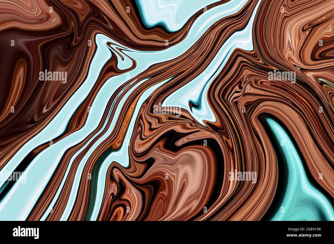 Brown And Blue Background Design