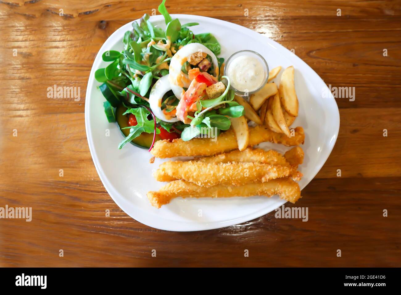 fish and chip or fried fish ,deep fried fish with French fries and ...